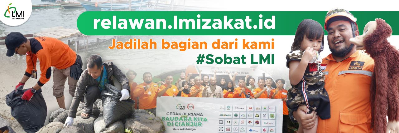 Laznas LMI - Dashboard Relawan